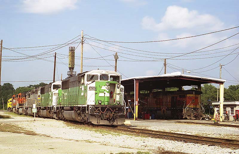 BNSF'S East Thomas Yard